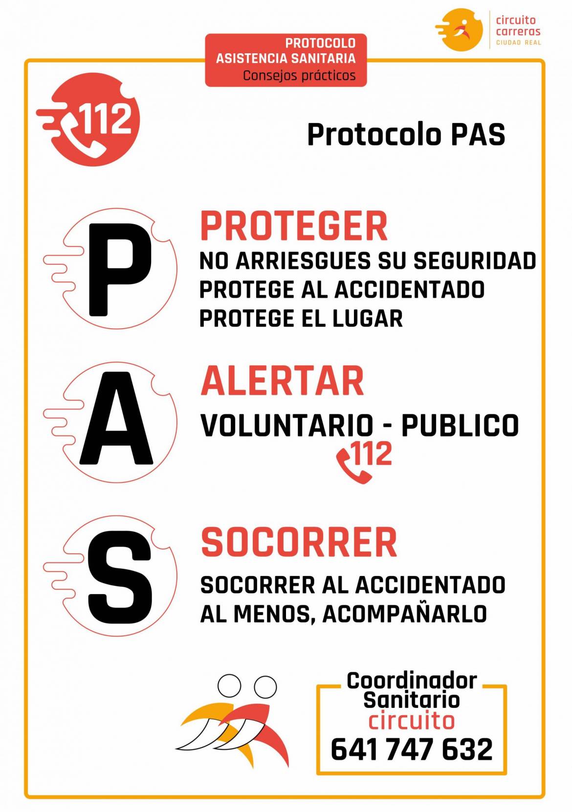 Consejos practicos _ Protocolo PAS - Circuito Carreras Ciudad Real